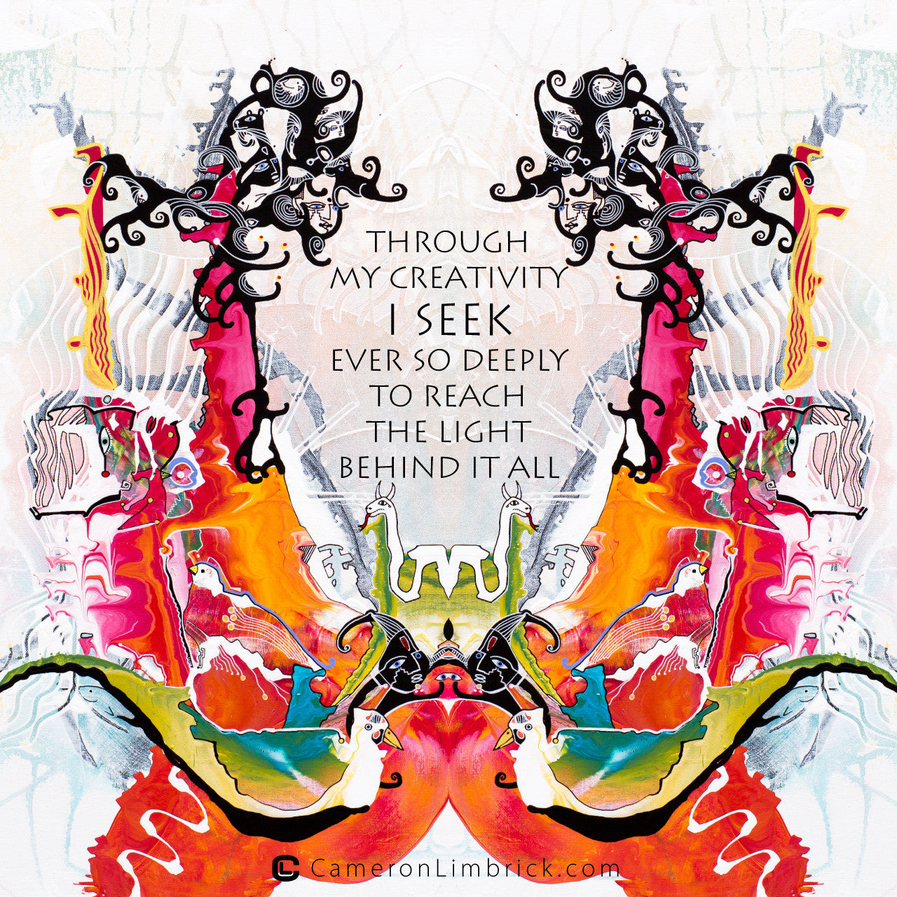Through my Creativity I Seek – Cameron Limbrick - Artist